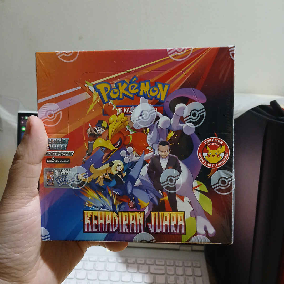 Jual Pokemon TCG Indonesia - Booster Box Kehadiran Juara SV1
