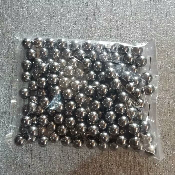 Jual Pelor Besi Bulat Gotri 6,3 mm 1/4 inch Steel Ball Pelur