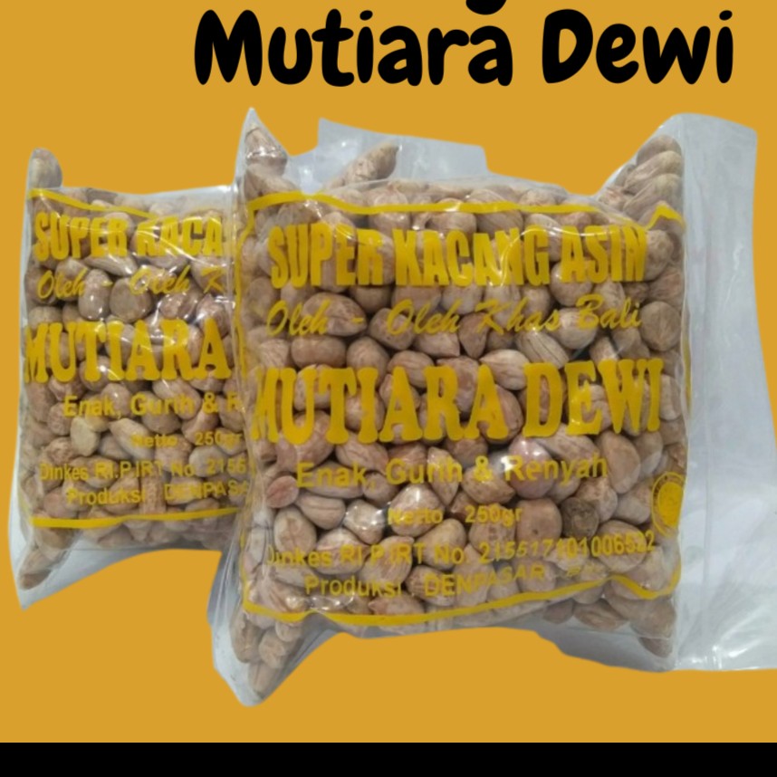 Jual Kacang Asin Mutiara Dewi 150g Oleh Oleh Bali dengan Har