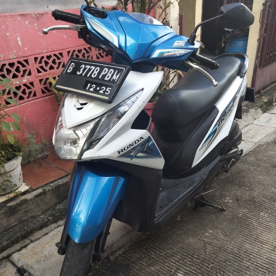 Honda Beat Biru Performa Tinggi | Toco Iklan Baris