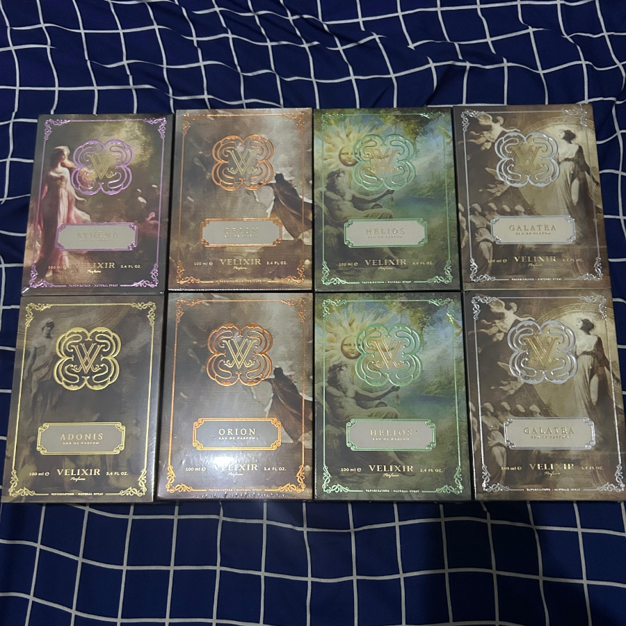Jual Velixir Parfums 100ML BNIB Athena Adonis Galatea Helios