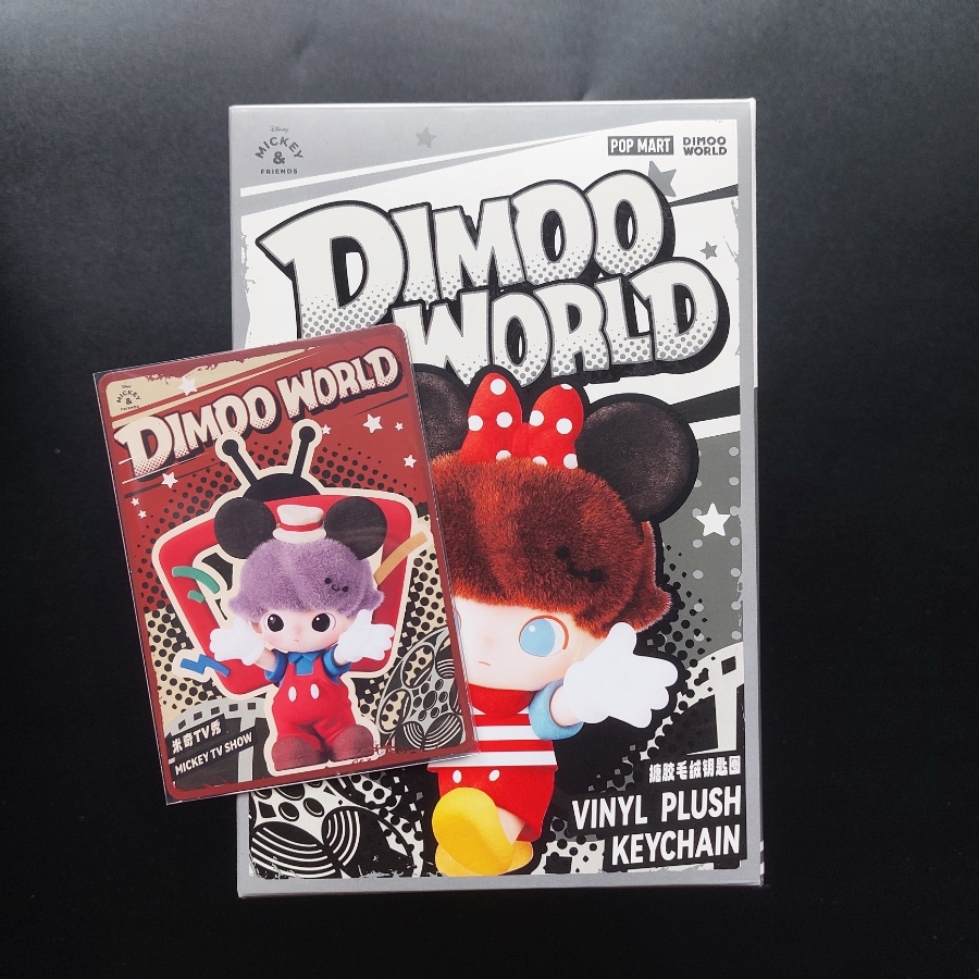 Jual Dimoo x Disney SECRET Mickey TV Show plush pop mart den