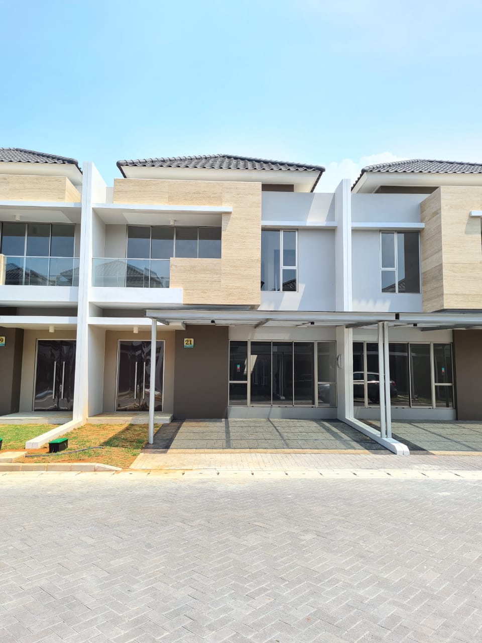 Rumah Golf Island Pik uk 8x25 Palm Hrg 7,2m bs Kpr Dp 5% Sia