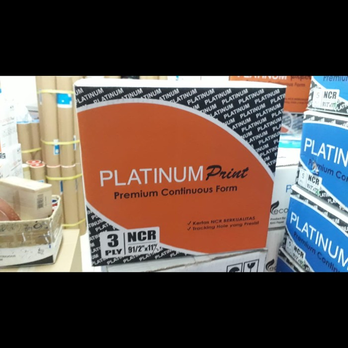 Jual Kertas Continuous Form Platinum Print (3 ply) dengan Ha