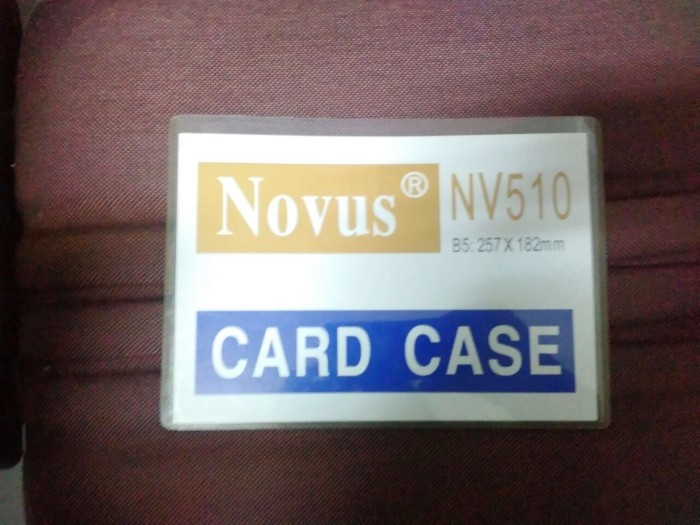Jual Card case tebal B5 NOVUS dengan Harga Terbaik di Toco