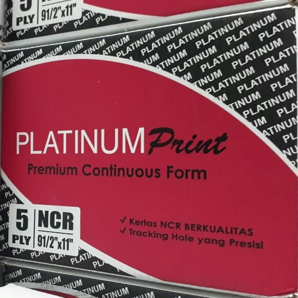 Jual Kertas Continuous Form Platinum Print (5 ply) dengan Ha