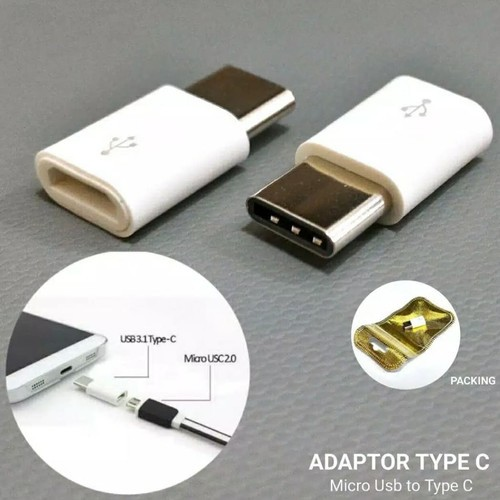 Jual CONVERTER MICRO USB TO USB TYPE C SAMBUNGAN CHARGER CON Jual CONVERTER MICRO USB TO USB TYPE C SAMBUNGAN CHARGER CON