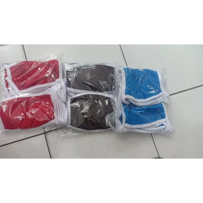 Jual MASKER KAIN PELINDUNG MULUT DAN WAJAH BISA DI CUCI deng