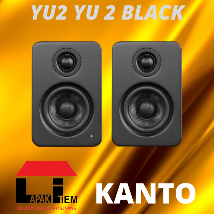 Jual Kanto YU2 YU 2 - Powered Bookshelf Speaker - BLACK glos