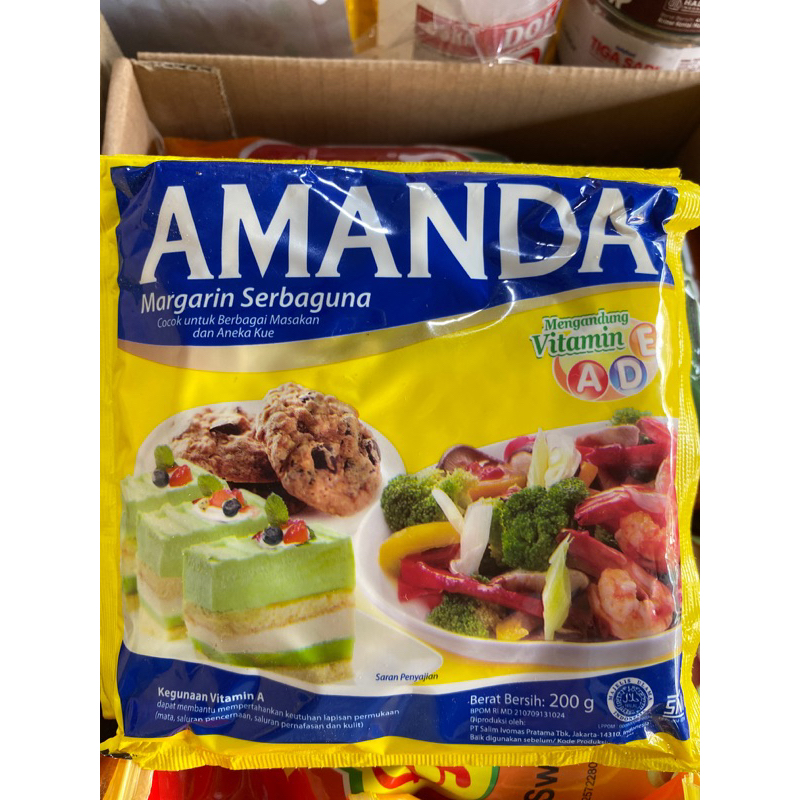 Jual amanda margarin 200g dengan Harga Terbaik di Toco