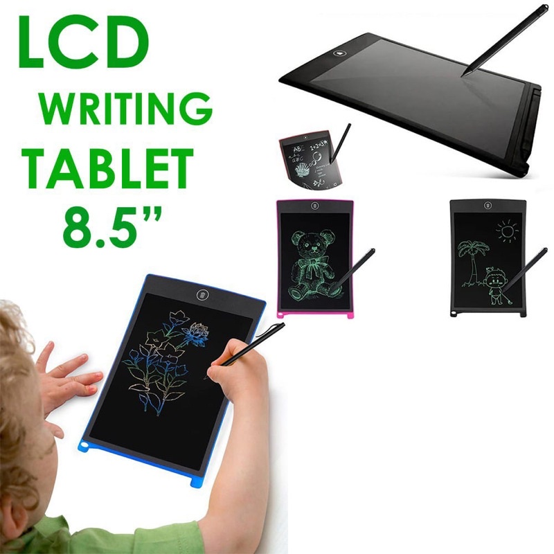 Jual (SP) LCD DRAWING WRITING TABLET 8.5 INCH / PAPAN TULIS
