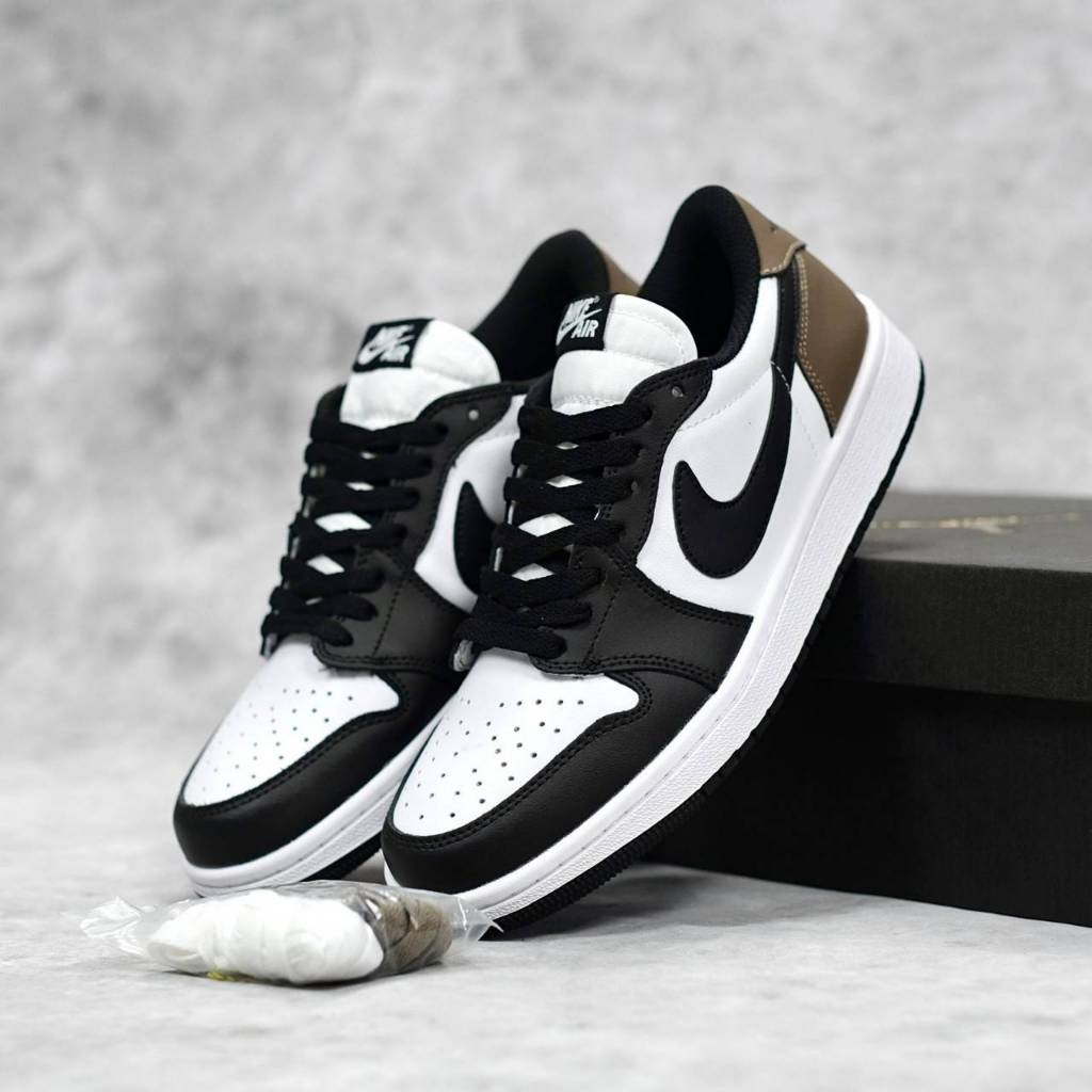 Jual KUTSU SNEAKERS WANITA PRIA NIKE JORDAN 1 LOW DRACK MOCA