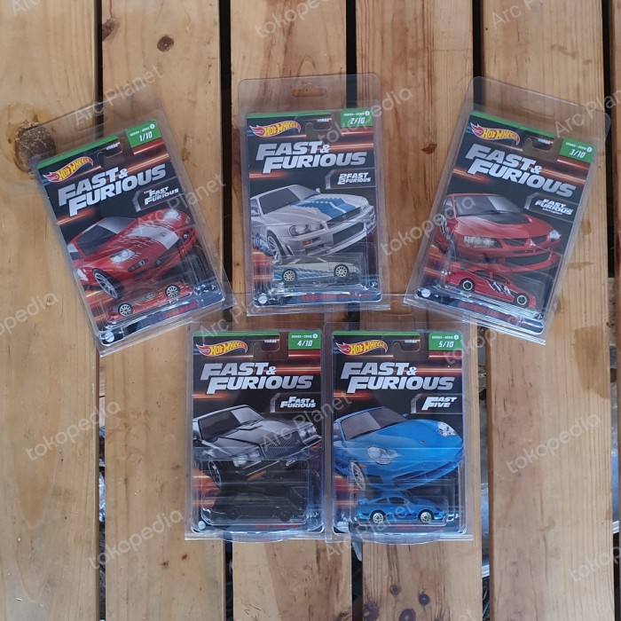 Jual Hot Wheels Fast and Furious Wave 2 Set dengan Harga Ter