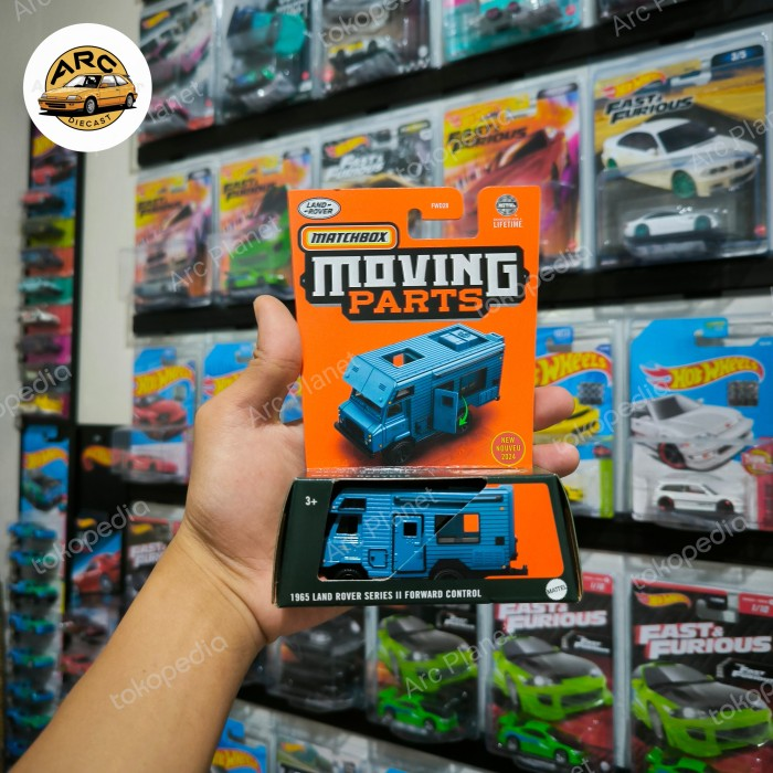 Jual Matchbox Moving Parts 1965 Land Rover Series II Forward