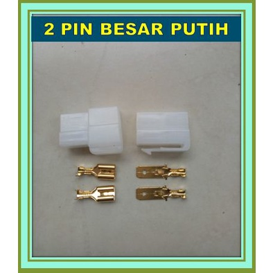 Jual Socket kabel 2 pin besar soket kabel 2 pin besar dengan