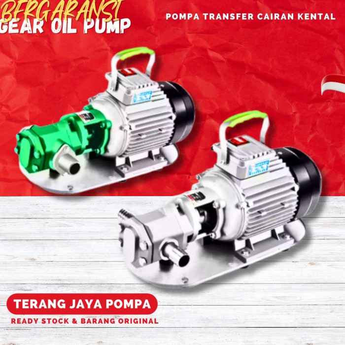 Jual Gear Pump WCB-75 750W 220V 750LPM Pompa Transfer Cairan