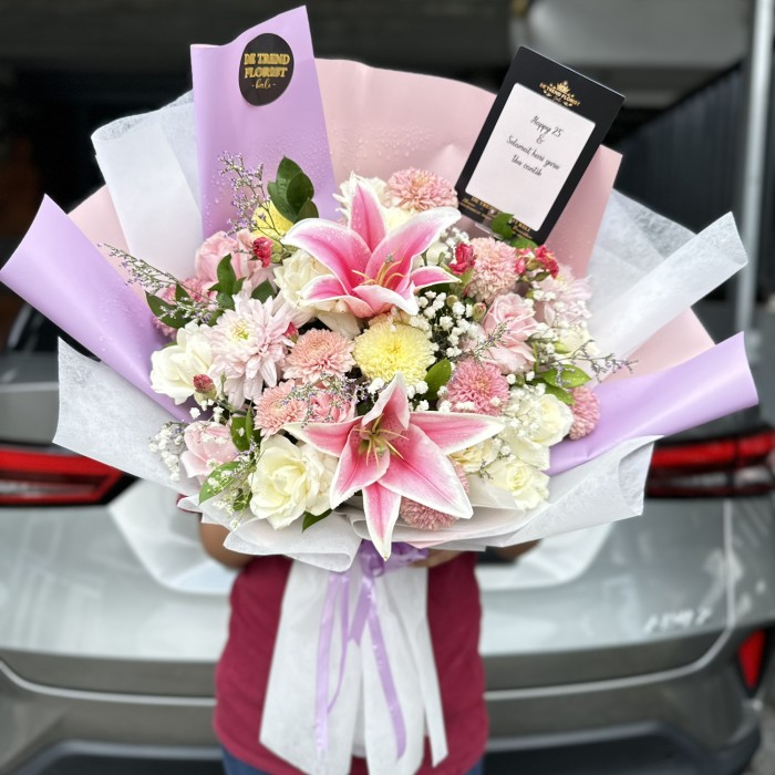 Jual bunga segar rangkaian toko bunga bali florist bali Seau