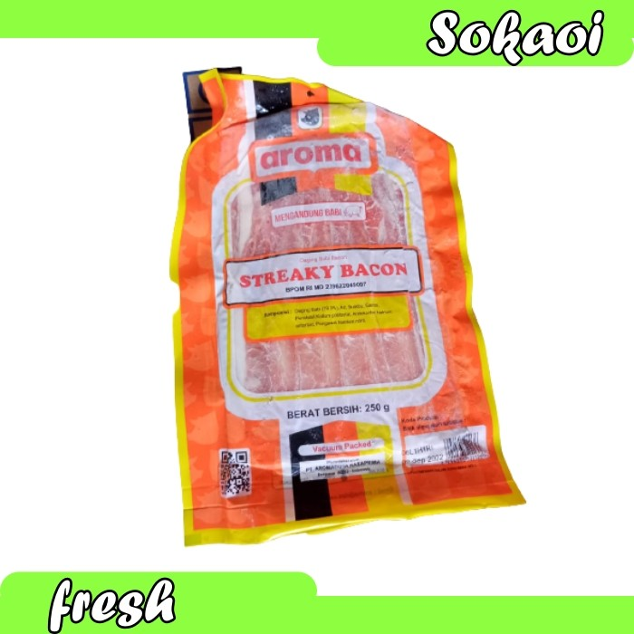 Jual BACON DAGING BABI IRIS FROZEN FOOD dengan Harga Terbaik