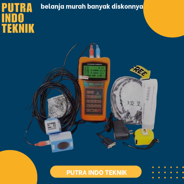 Jual Ultrasonic Flow meter TUF-2000H Digital - Flow Meter Ul