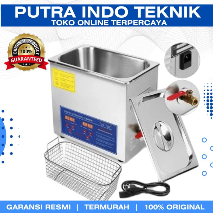 Jual Ultrasonic Cleaner 6L GT Sonic R6 Degas Digital Ultraso