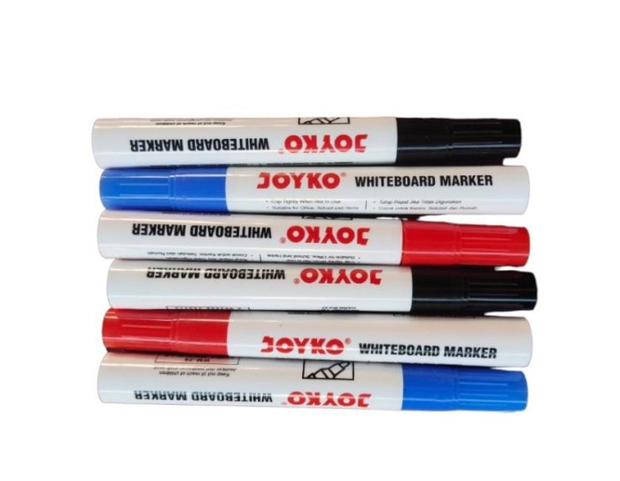 Jual Joyko Whiteboard Marker WM-28 WM-29 WM-30 Hitam Biru Me