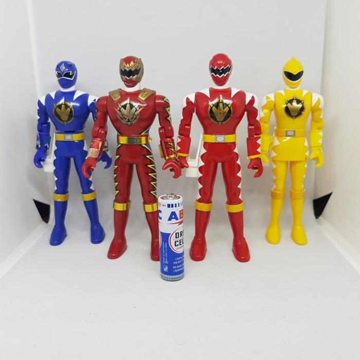 Jual figure set sentai abaranger power rangers dengan Harga