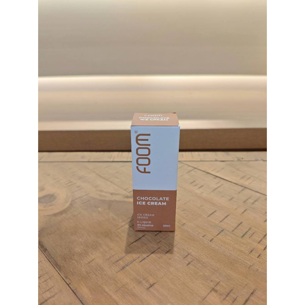 Jual Liquid FOOM Chocolate Ice Cream 30ml 30mg, FOOM Ice Cre