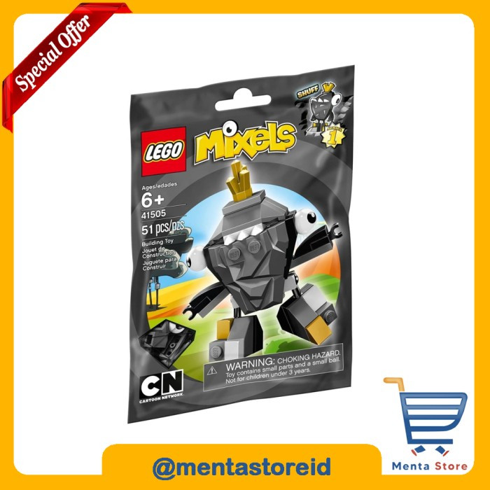 Jual LEGO 41505- Mixels - Mixels Series 1 Myke Shuff dengan