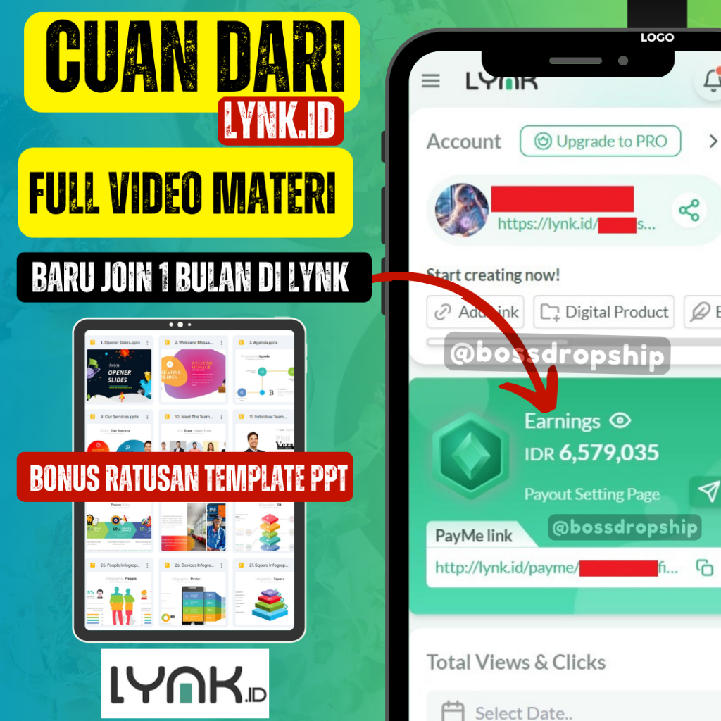 Jual Cara jualan di Lynk id, menjual produk digital dan meng