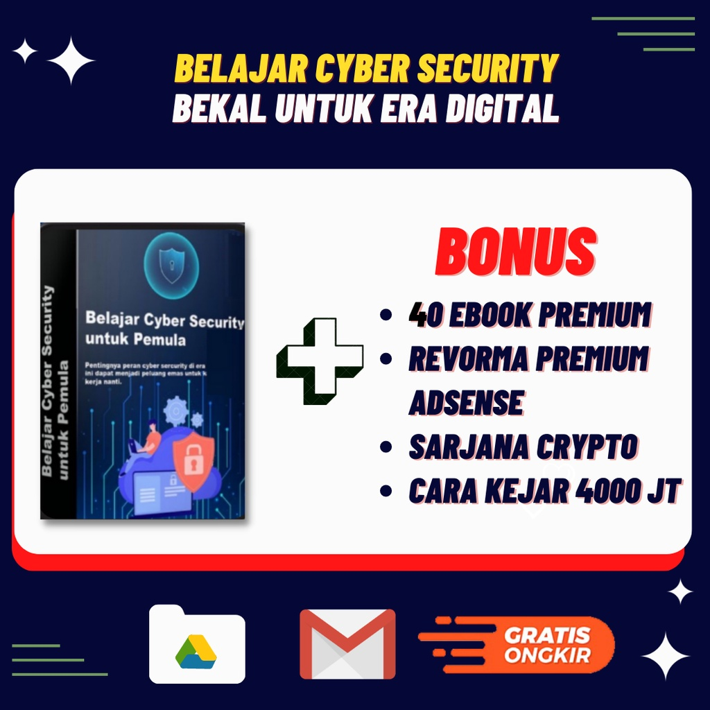 Jual Materi Belajar keamanan jaringan Cyber Security untuk P