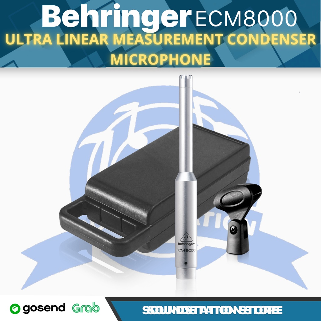 Jual BEHRINGER ECM8000 Ultra Linear Measurement Condenser Mi