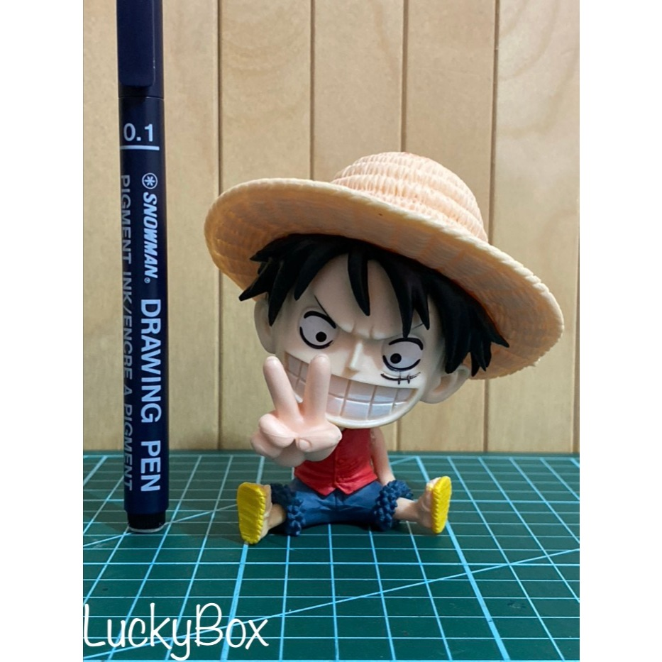 Jual Action figure One Piece mini Luffy victory dengan Harga