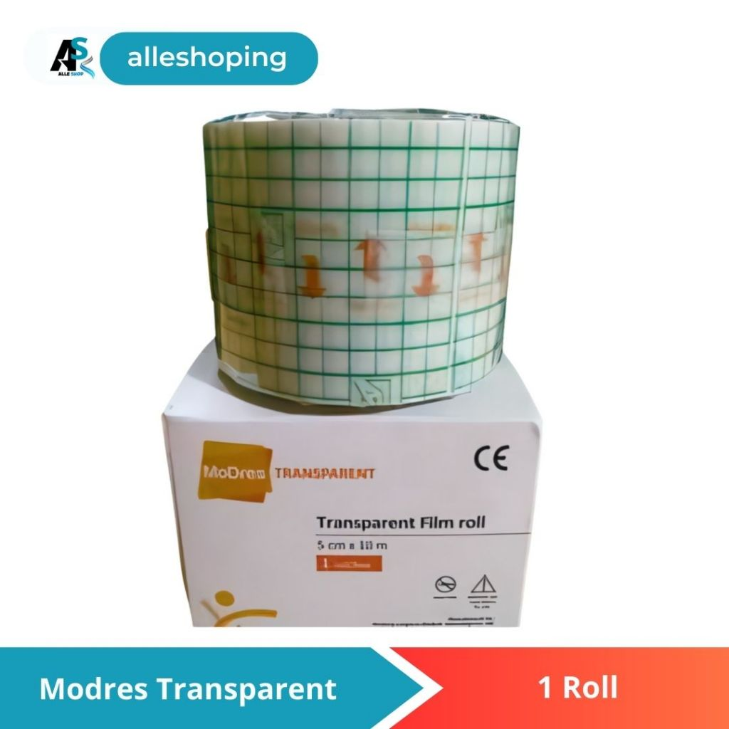 Jual Modres Transparent Film Roll 10cm x 10 m dan 5cmx10 m