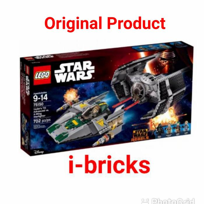 Jual lego 75150 star wars vader's tie advanced vs A wing sta