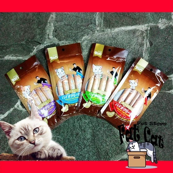 Jual Snack kucing Bio Creamy Treats pack dengan Harga Terbai