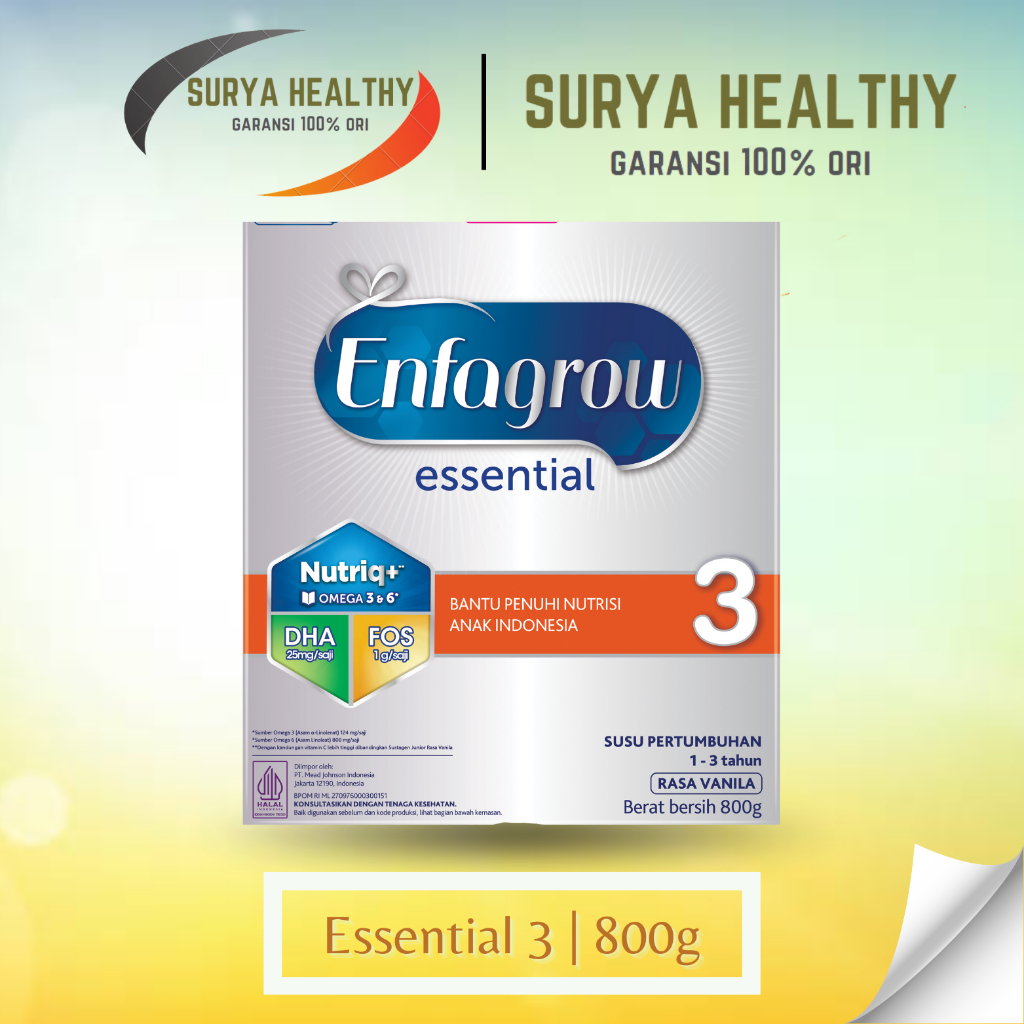 Jual ENFAGROW ESSENTIAL 3 & ESSENTIAL 4 SUSU FORMULA ANAK 1