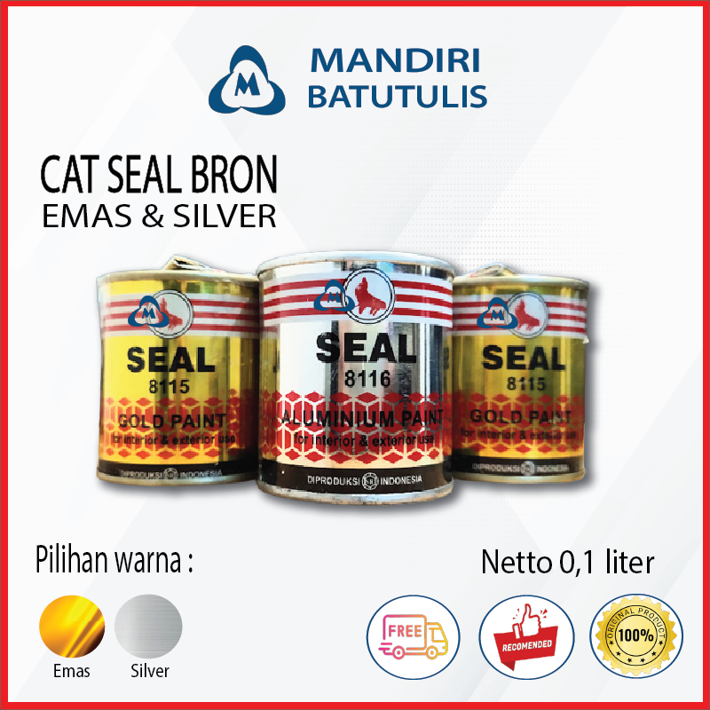 Jual Cat Besi Kayu Brown Bron Bronze Emas Mas Gold Alumunium