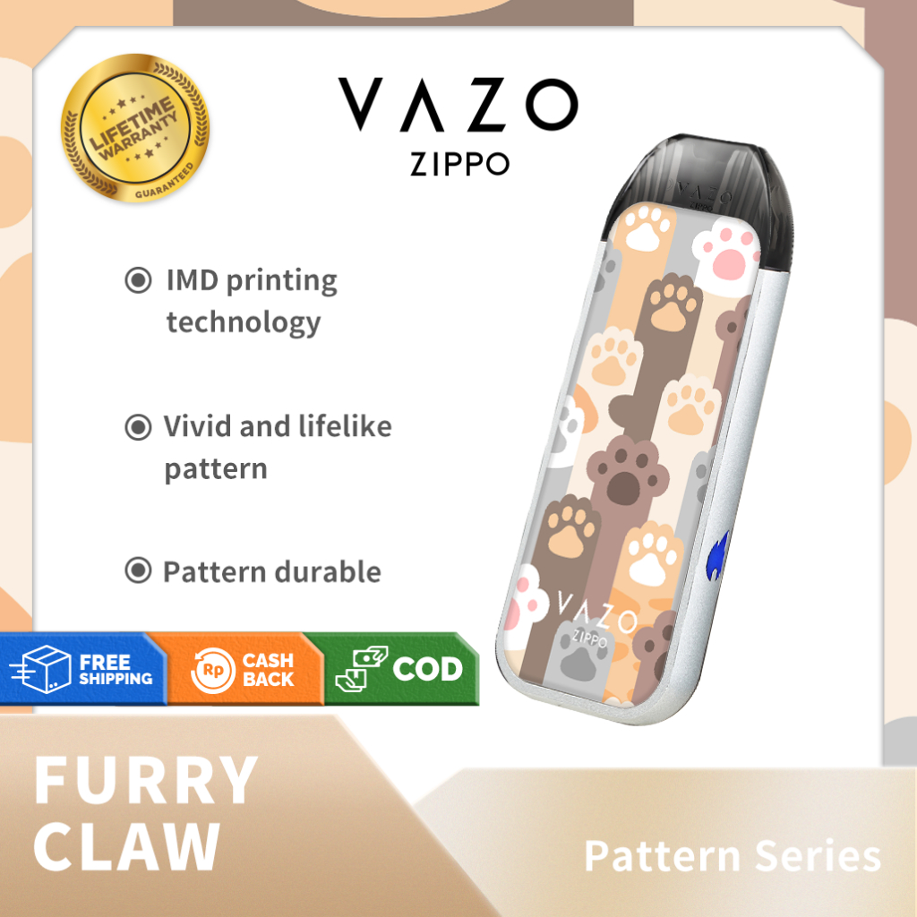 Jual VAZO Zippo Vape Pod Device Kit-Pattern SeriesFurry Claw