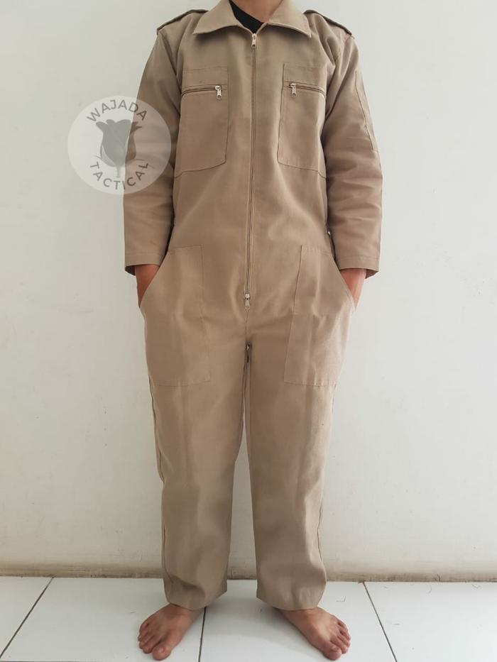 Jual Wearpack Proyek Warna Cream - Katelpak Safety - Baju Ke