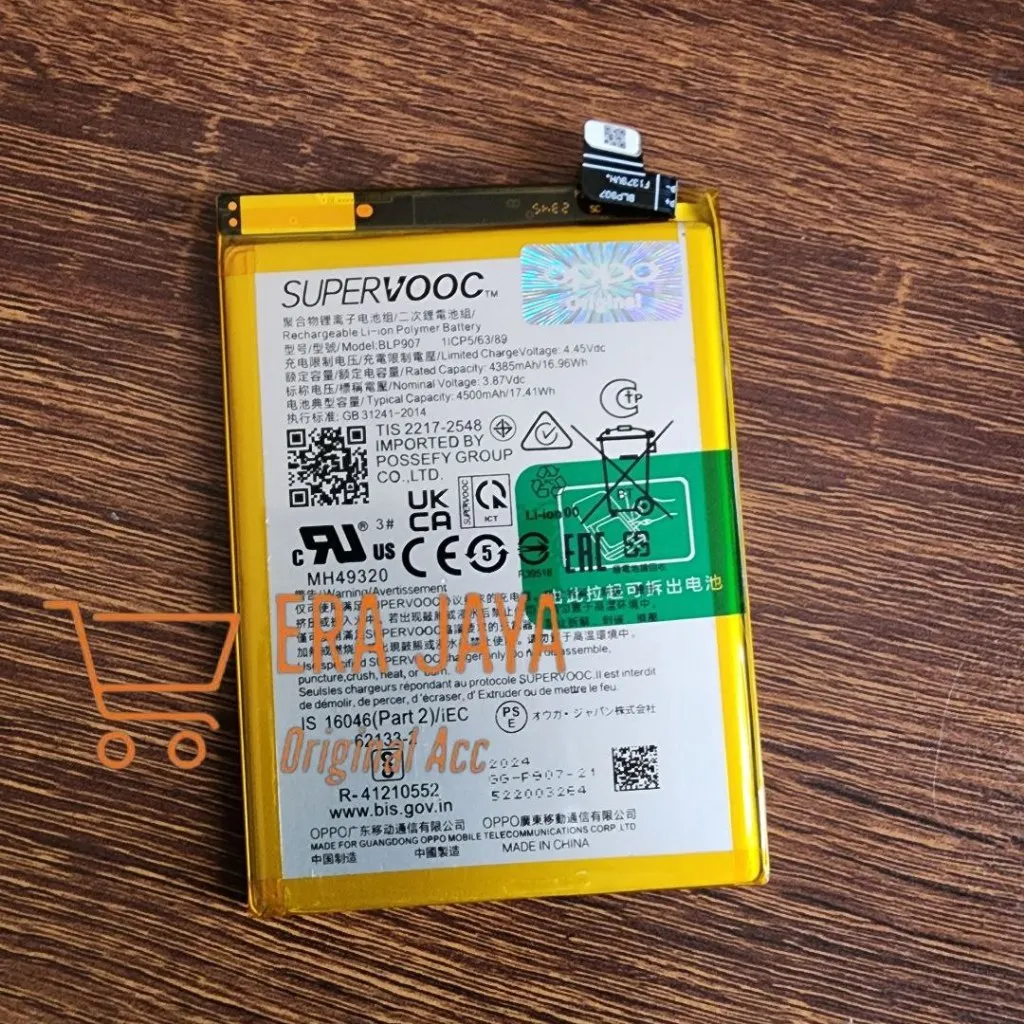 Jual OPPO F21 PRO Baterai Batre Opo F21 Pro CPH2363 CPH2461