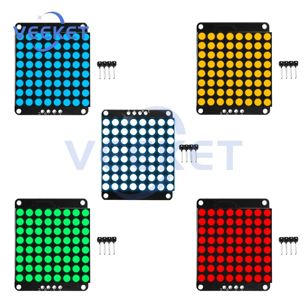 Jual 8X8 Matrix Common Cathode LED Dot Matrix Display Module