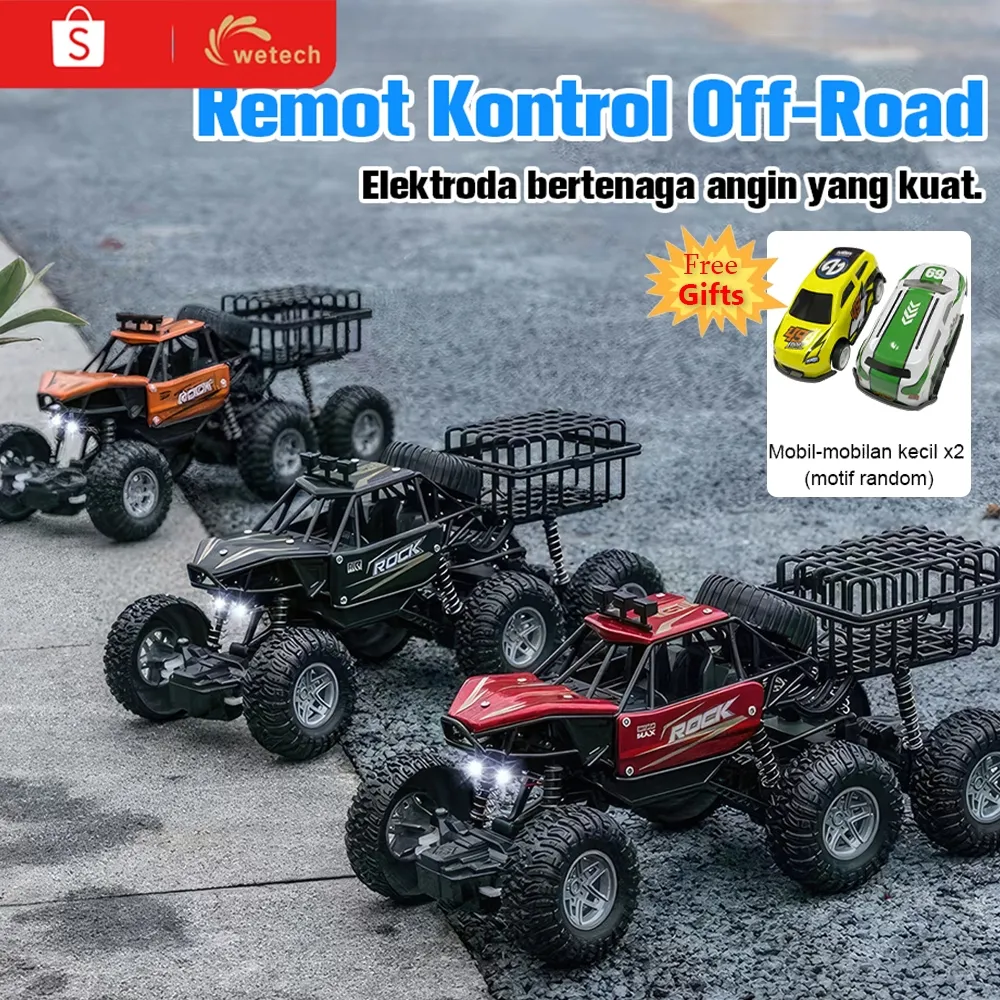 Jual Wetech Mobil Remote Control 4WD Mobil Mobilan Besar Off