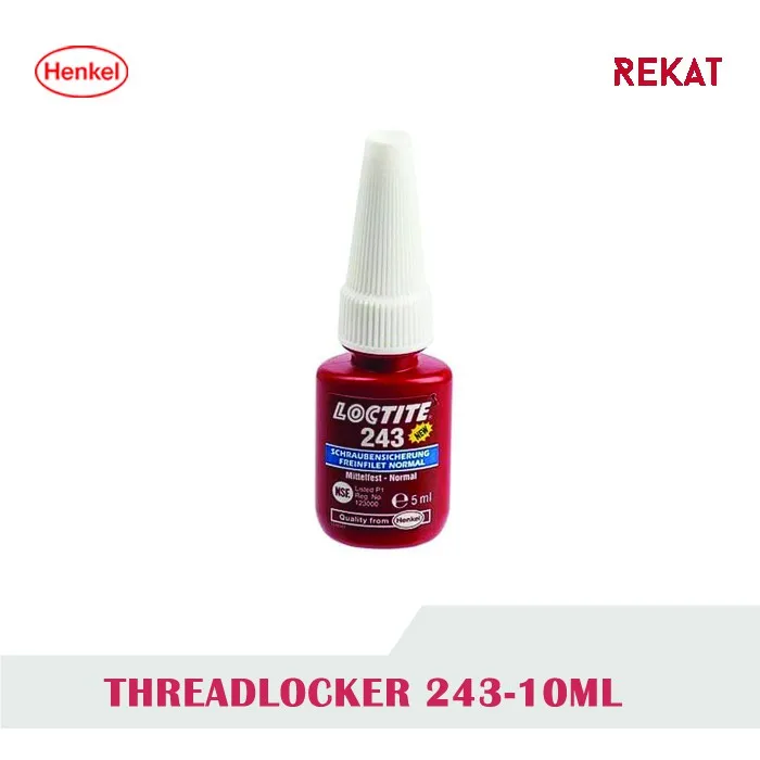 Jual LEM BAUT LOCTITE 243 THREADLOCKER 10ML LEM BAUT BIRU ME