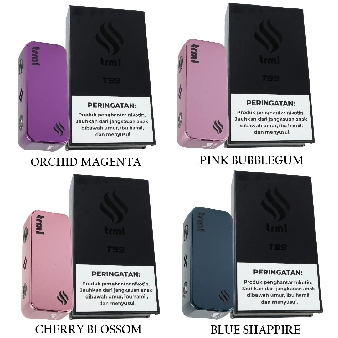 Jual Mod Vape TRML T99 Box Mod 99W Authentic By Trml Indones