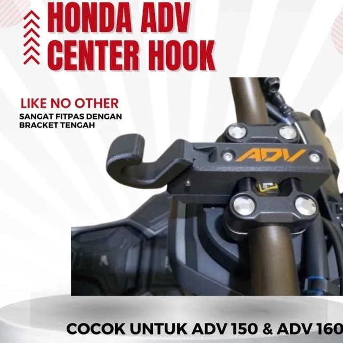 Jual Center Hook Adv 150 & 160 Gantungan Barang Di Tengah U